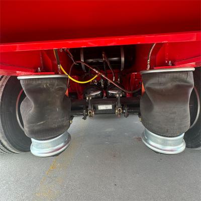 China 8 assen Lowboy Semi-trailer voor 120T Max Payload Graafmachine Transport Te koop
