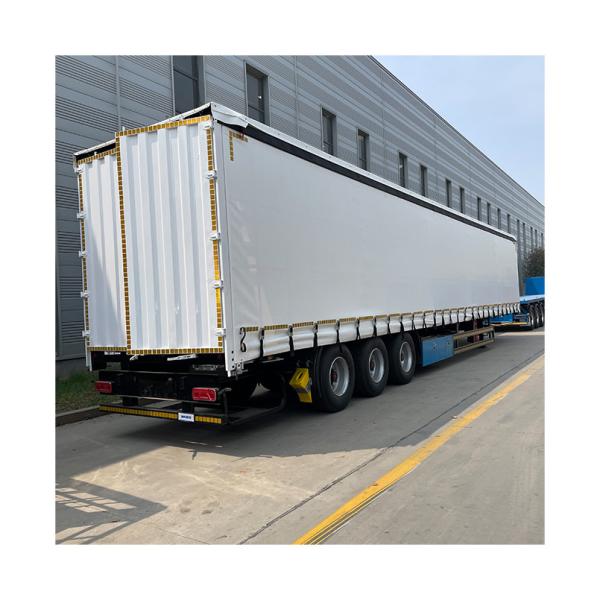 53 Ft Tri-Axle Canvas Cover Enclosed Cargo Box Container Perfect for Truck Transport