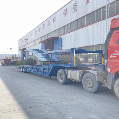 Cina 6/8/10 Auto Semirimorchio con sospensione meccanica Veicolo Carrier Semirimorchio in vendita