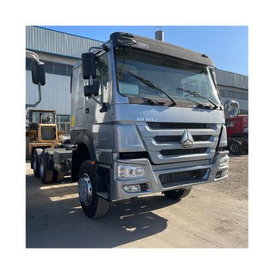 China Howo Used Tractor Diesel Trailer Head Truck Customers Optional 15 Days Production Time for sale