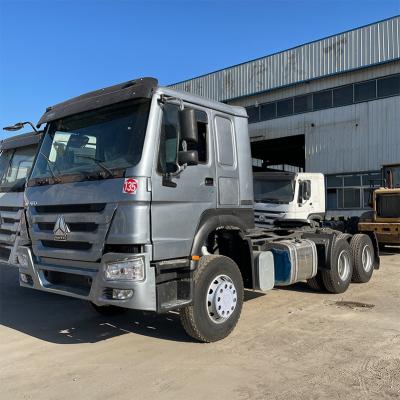China Howo Used Tractor Diesel Trailer Head Truck Customers Optional 15 Days Production Time for sale