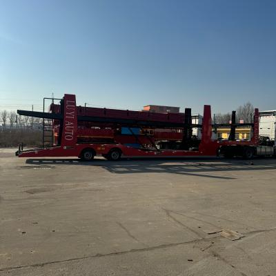 Cina Semi-remolchio per il trasporto di autoveicoli con sospensione meccanica e sospensione aerea in vendita