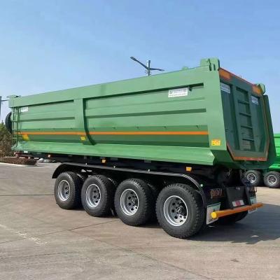 Cina Vendite 4 assi 80 tonnellate 100 tonnellate rimorchio per agricoltura rimorchio per camion in vendita