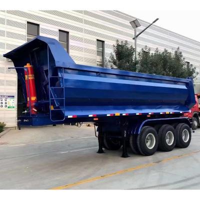 China Steel Tipper Trailer 40-80Tons Dump Trailer 3 Axle 4 Axle for Large Capacity Hauling for sale