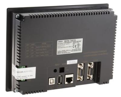 China NB7W-TW01B programmeerbare Terminal/Touchscreen HMI OMRON Ethernet Mededeling Te koop