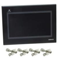 China NB7W-TW01B Programmable Terminal / Touchscreen HMI OMRON Ethernet Communication for sale