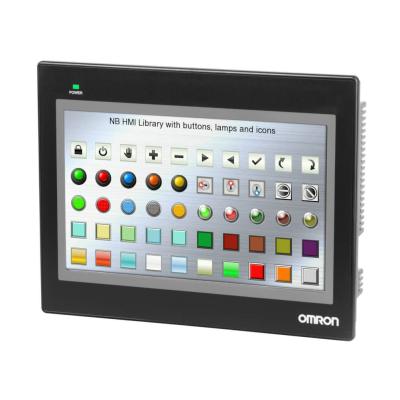 China Touch screen 10 Duim Com1- RS232 Com2- RS232C/422A/485 van NB10W-TW01B Omron HMI Te koop