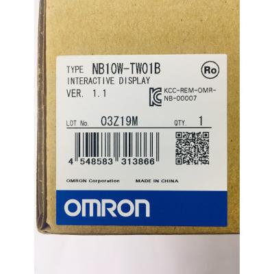 China Touch screen 10 Duim Com1- RS232 Com2- RS232C/422A/485 van NB10W-TW01B Omron HMI Te koop