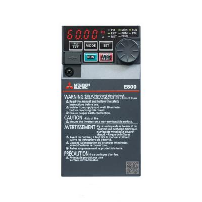 中国 200 - 240V三菱電機インバーターFR-E820S-0030-4-60 FR-E820S-0.4K-1 販売のため