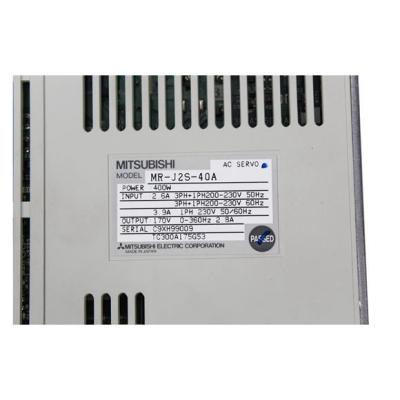 China 1 Phase 50W Servo Amplifier Drive Mitsubishi MR-J2S-40A For CNC Control System for sale