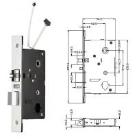 China RF726 Electronic RFID hotel smart lock for sale