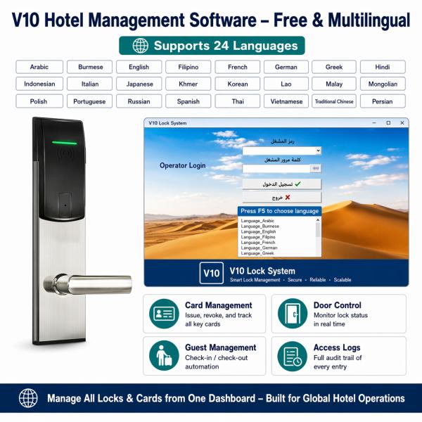 Quality RF287 Smart hotel lock for sale