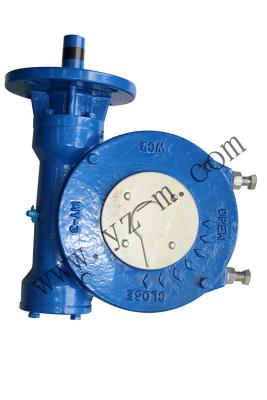 China MY-3D Electric worm gear operator, one stage worm gear actuator for electric motor for sale