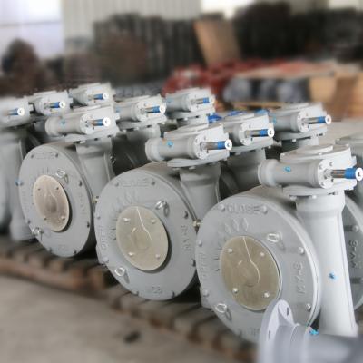 China Worm gear operator /two stage quarter turn gear actuator for sale