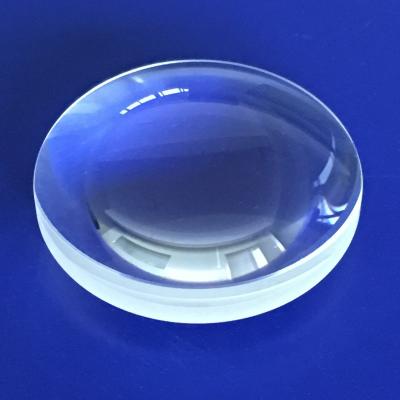 China 300mm Optical Glass Lens Biconvex Aspheric Fused Silica Spherical Glass Lens for sale