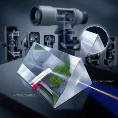 China Custom 3-100 mm Optical BK7 Glass Right Angle Prism For Periscope for sale