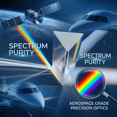 China Custom-made Optical Glass Prisms 30 60 90 Degree Right Angle Prisms for sale