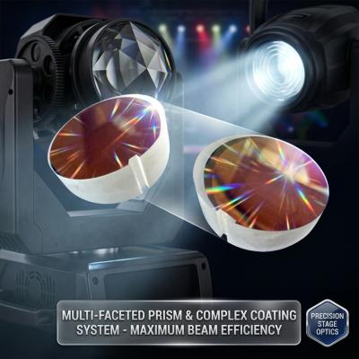 China Optical Right Angle Glass Prism Shape Customizable For Lighting for sale