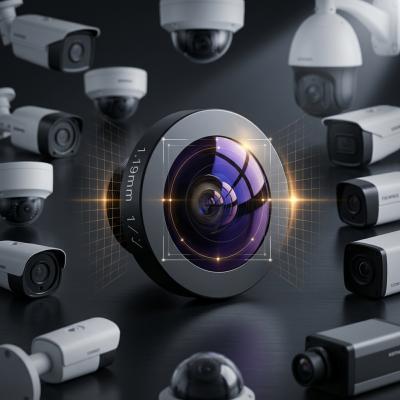 China Custom Optical Design Surveillance Camera Lenses For Low Light And Wide-Angle Imaging Systems for sale