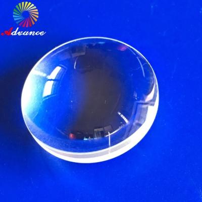 China Wholesale Clear Diameter 25mm Spherical Optical Double Convex Lens Biconvex Lenses for sale