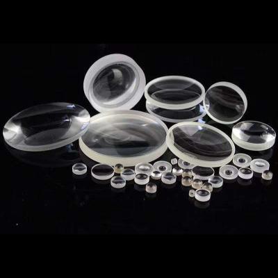 China Achromatic optical k9 glass doublet telescope objective convex optical quartz spherical lenses for sale