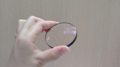 China K9 optical glass plano convex aspherical lens high quality with AR coating dia12.7mm for sale
