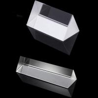 China BK7 Optical Glass Rectangular Prism 3-100mm Low Thermal Expansion High Transmission for sale