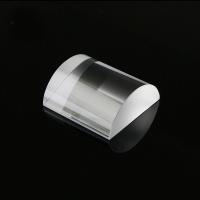 China Optical Cylindrical Rectangle Convex Quartz Infrared Lens 0.7mm to 400mm Diameter for sale