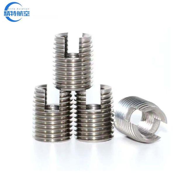 China Manufacturer Stainless Steel 302 307 Self Tapping Threaded Insert for Aluminium Metal