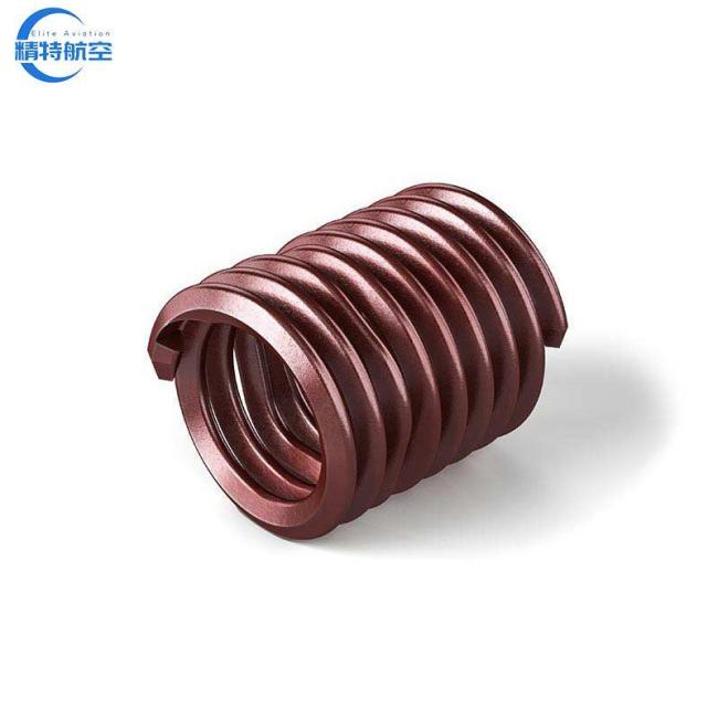 Red 304 Stainless Steel Wire Thread Insert Without Tail