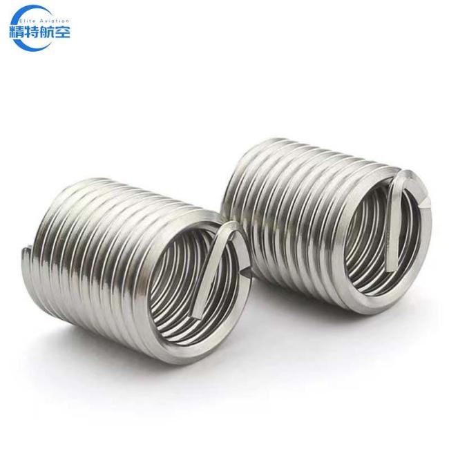 Easy-to-Use Wire Thread Inserts Compatibling with Standard Tools and Taps