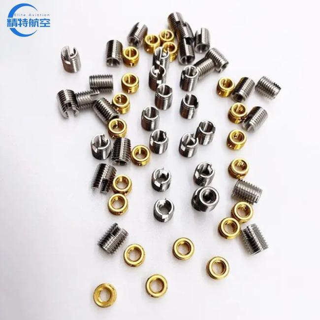 Hot Sale M2 M3 M4 M5 M6 M8 M10 Self Locking Screw Lock Self-Tapping Threaded Inserts