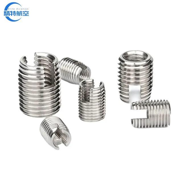 Hot Sale M2 M3 M4 M5 M6 M8 M10 Self Locking Screw Lock Self-Tapping Threaded Inserts