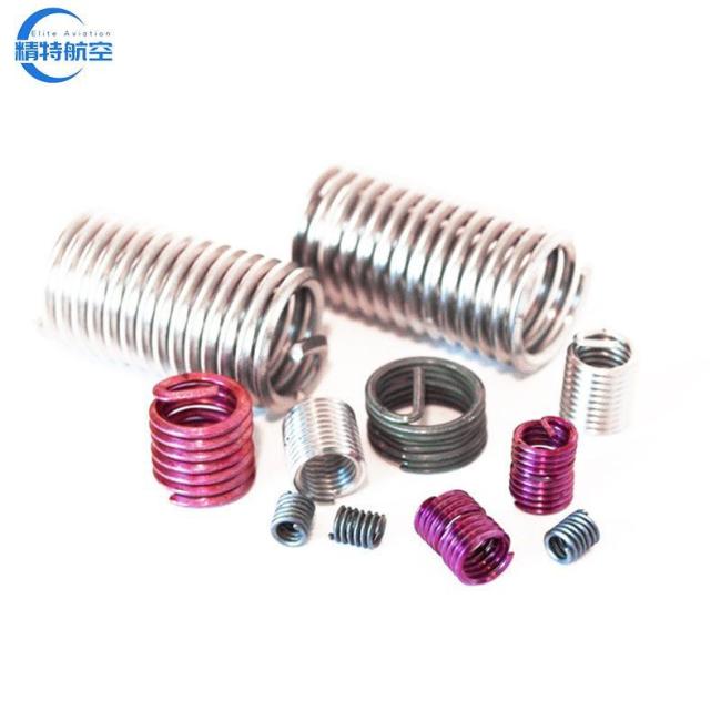 Dying, Coating Wire Thread Inserts of Non-Standard Customization Supported