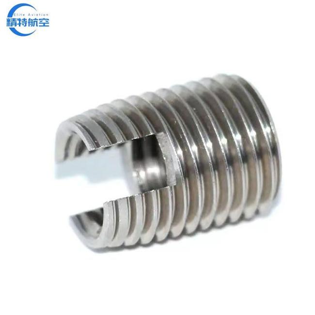 Customized M2 to M15 Self Tapping Screw Bushing Slotted Type Repair Internal Thread Fastener Self Tapping Thread Fasteners Insert