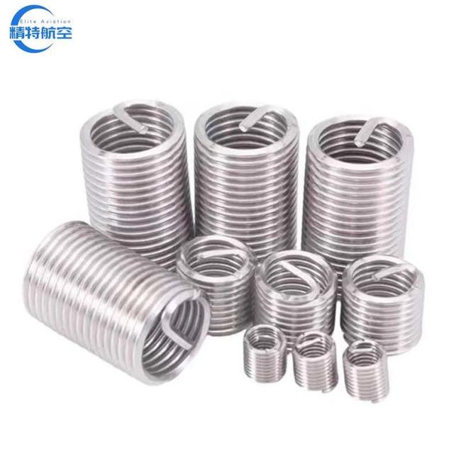 Easy to Install Low Temperature Resistant Heli Coil Spring Wire Thread Inserts
