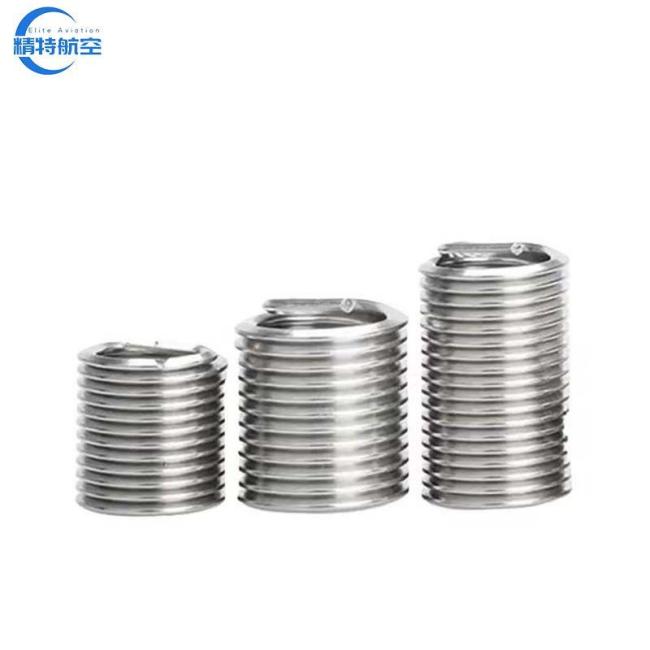 Factory Supply SS304 Chrome Nickel Plated Colorful Screw Bushing Thread Repair Wire Threaded Insert