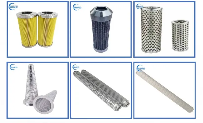 Stainless Steel Oil Filter Elements for Chemical Plant Shut-off Valve