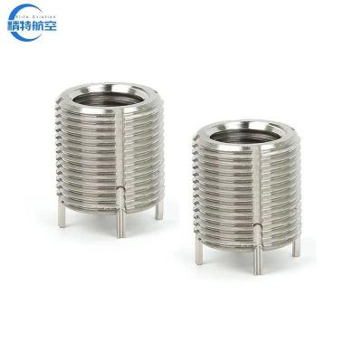 China Precision and Professional M10 Key Locking Thread Inserts 1/4-28 Unjf Keenserts for Right Rotation for sale
