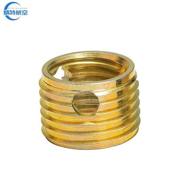 Quality Left Rotation Type 302 Self Tapping Thread Inserts Slotted and Small Outside Diameter for sale