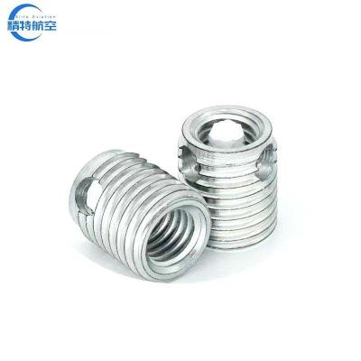 Quality Customized Stainless Steel 302 307 Self Tapping Threaded Insert for Aluminium for sale