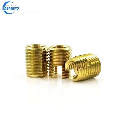 Quality Customized Stainless Steel 302 307 Self Tapping Threaded Insert for Aluminium for sale