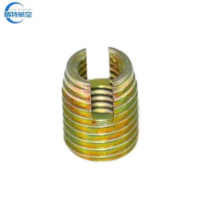China High Strength SS304 Steel Self Tapping Thread Insert with Metric Thread Sizes M4 M6 M8 M10 M16 Fine/Coarse Thread Type for sale