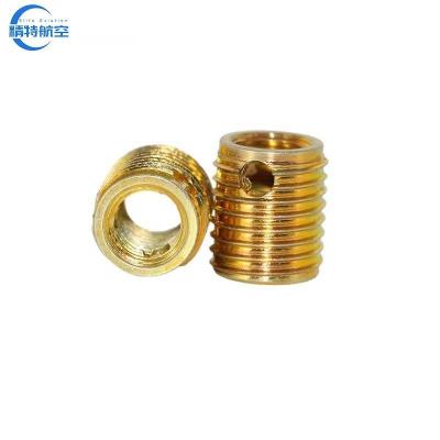 China SS304 Metric 302 M2 M3 M4 Holes Types Self Tapping Screw Bushing Slotted Type Wire Thread Insert for Energy Cars for sale