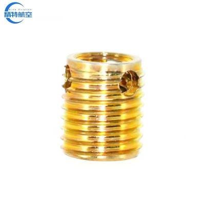 China SS304 Metric 302 M2 M3 M4 Holes Types Self Tapping Screw Bushing Slotted Type Wire Thread Insert for Energy Cars for sale