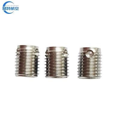 China 500pcs/bag Brass Threaded Insert Nut with Cutting Bores Metric Thread Sizes Commonly Used for sale