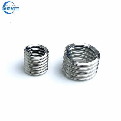 China Surface Finishing Zinc Plated Fastener Wire Tangless Threaded Insert for Aluminium for sale