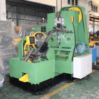 China Automatic Buckle Forming Machine Multi Voltage Thread Rolling Equipment 130mm Rod Length 100-140 PCS/min for sale