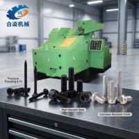 China Rollingspeed 20-250 per minute Automatic Thread Rolling Machine featuring Manual CNC Controltype for Thread Production for sale