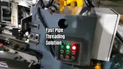 Heavy Duty Thread Machine for Fast Pipe Threading